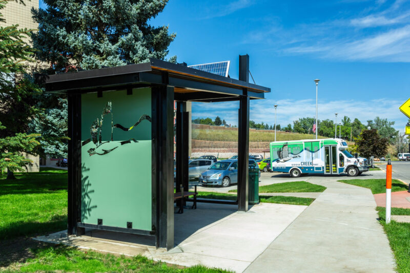 Goose Creek Transit Bus Shelters - QC10 Architects